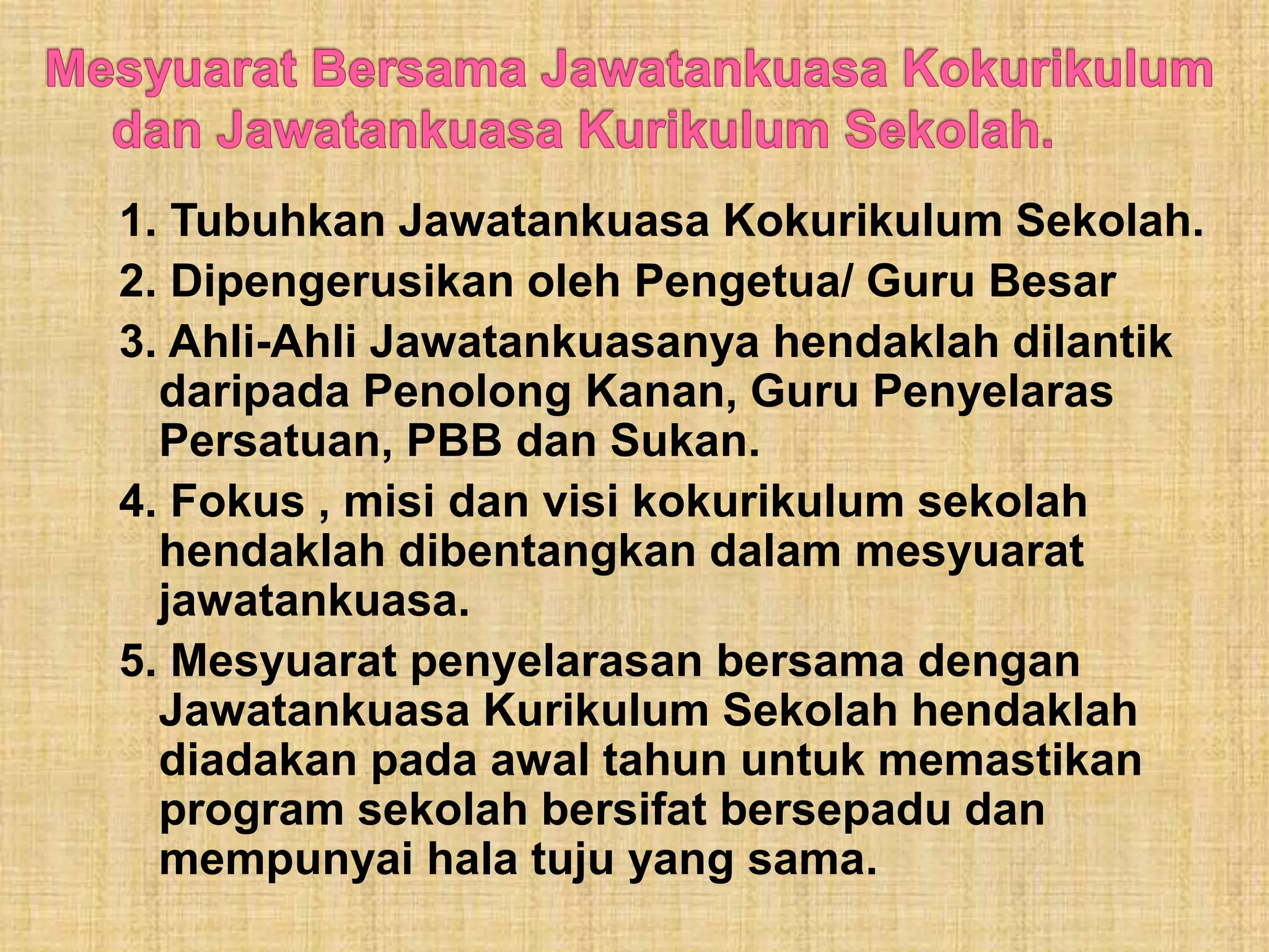 KOKURIKULUM DI SEKOLAH | PPT