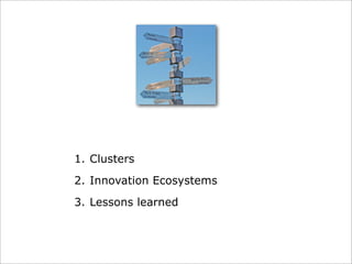 Clusters & Innovation Ecosystems | PDF