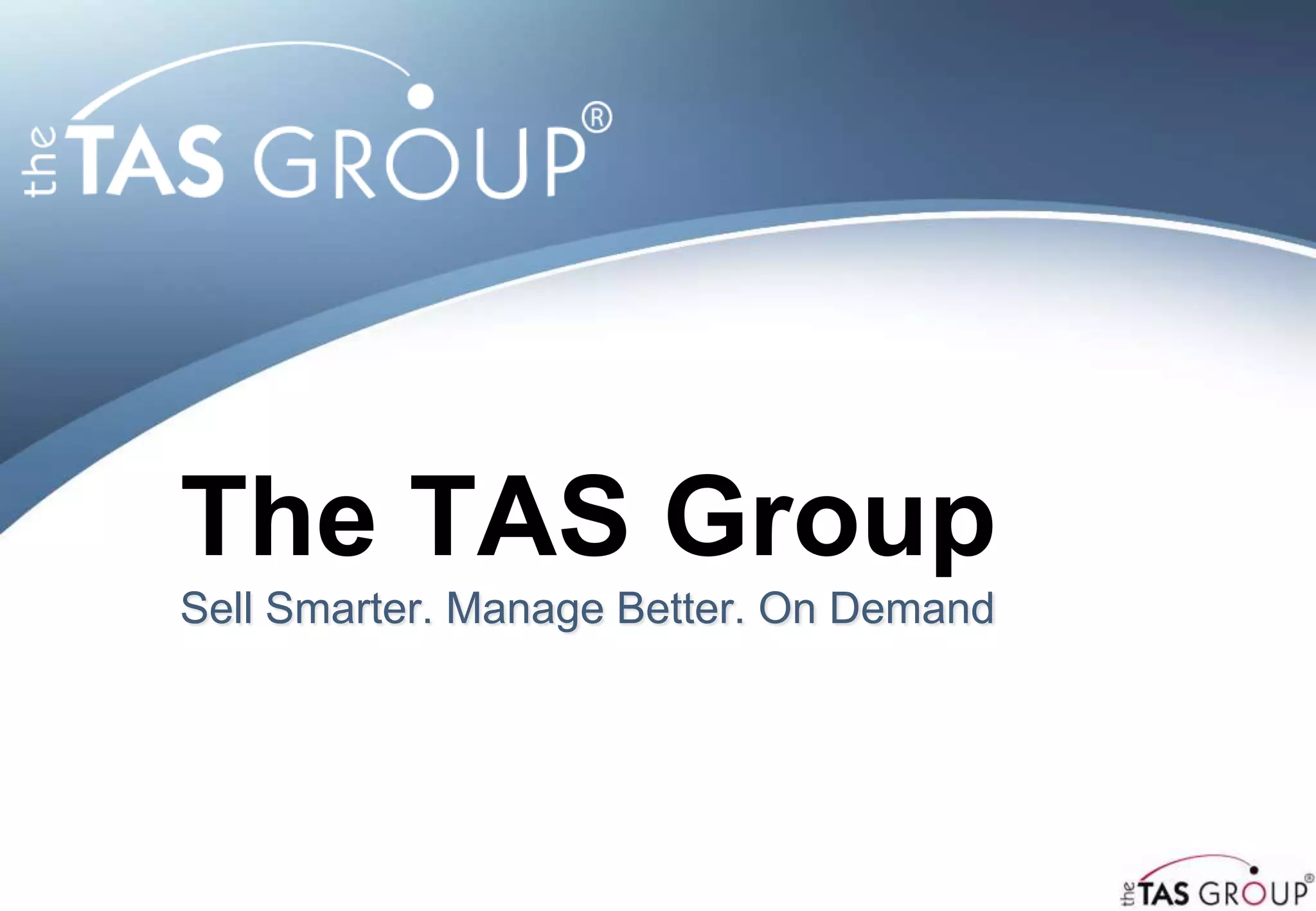 The TAS Group - Company Overview | PPTX