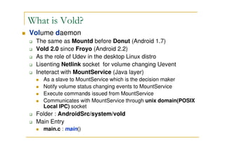 Android Storage - Vold | PDF