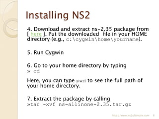 20111126 ns2 installation | KEY
