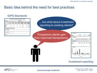 Best practice in investment reporting | PDF