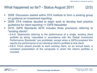 Best practice in investment reporting | PDF