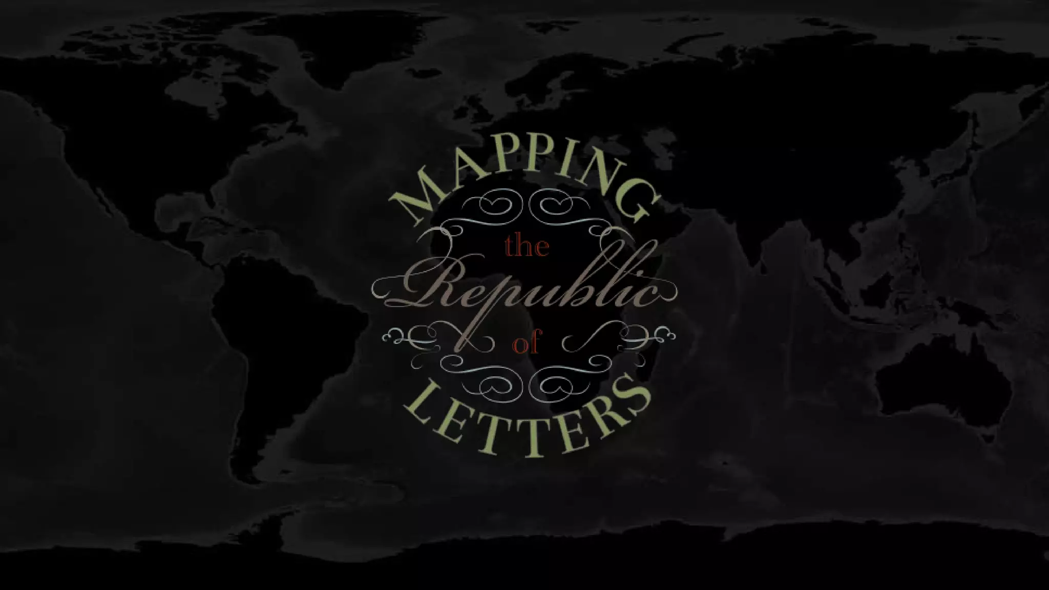Mapping the Republic of Letters - Nicole Coleman, Stanford University | PPT