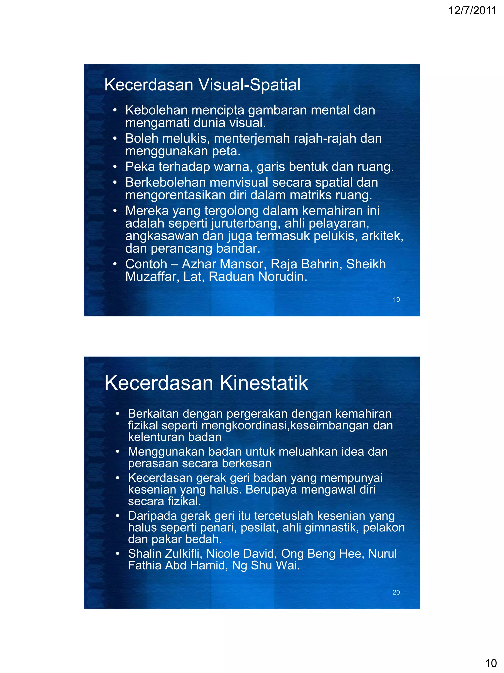 Kuliah 2 teori otak triune teori split brain dan multiple in | PDF