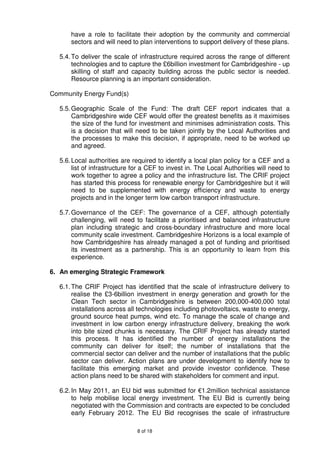 CRIF and CEF Report: Key issues and emerging action plans | PDF