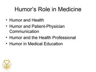 Humor_in_medicine | PPT