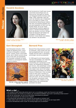 Kwartaalblad Kunstcentrum | PDF