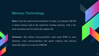 Overview of Microcontroller and ATMega32 microcontroller | PPT