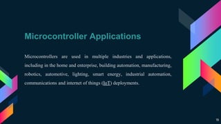 Overview of Microcontroller and ATMega32 microcontroller | PPT