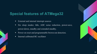 Overview of Microcontroller and ATMega32 microcontroller | PPT