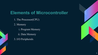 Overview of Microcontroller and ATMega32 microcontroller | PPT