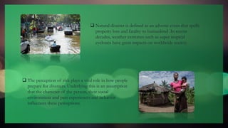 Environmental Problems and Natural Disaster and Social Crisis | PPT