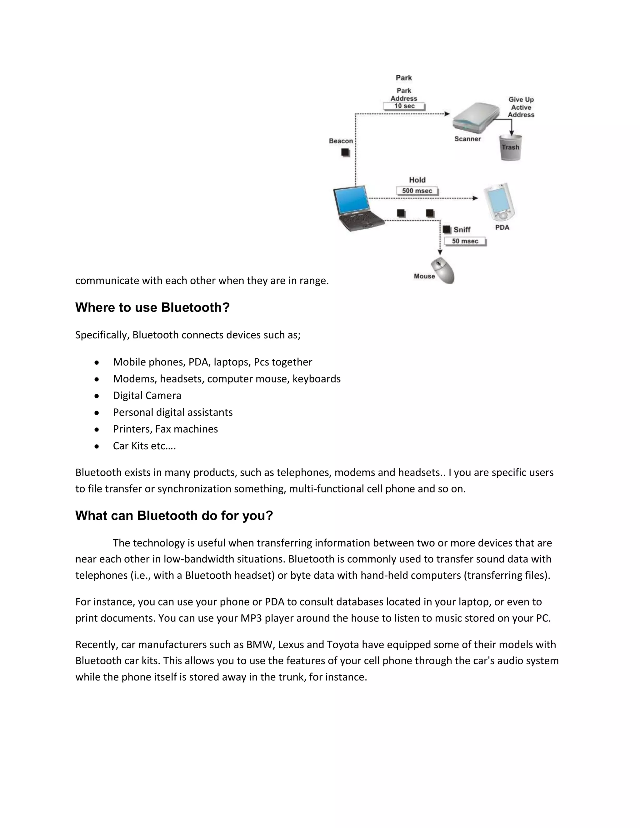 The Differences of between ZigBee and Bluetooth technologies | PDF