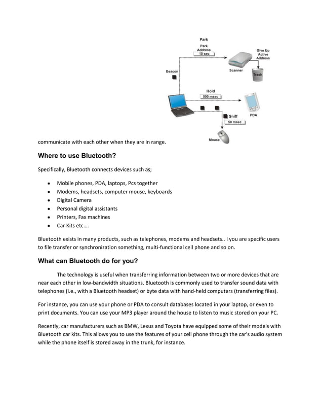 The Differences of between ZigBee and Bluetooth technologies | PDF