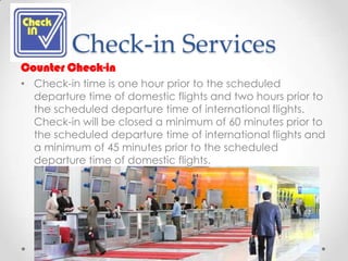 Aviation (Check-in and Requiring Special Attention) | PPT