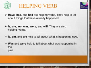 Verbs helping verbs Verbs helping verbs Verbs helping verbs | PDF
