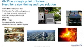 Time sync: Existing mobile networks need to be ready for 5G and time ...