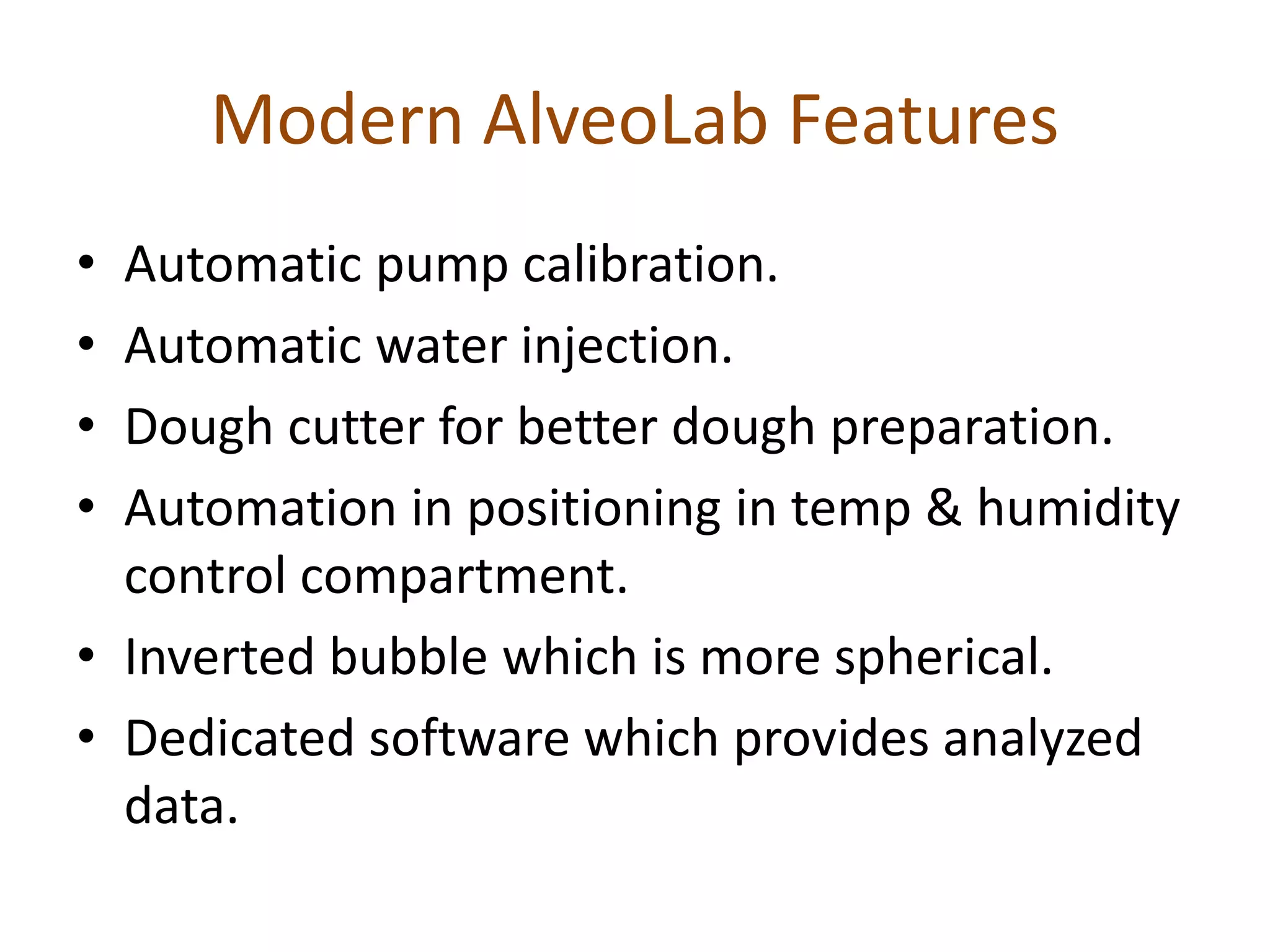 Determination of the flour quality by Alveograph | PPTX