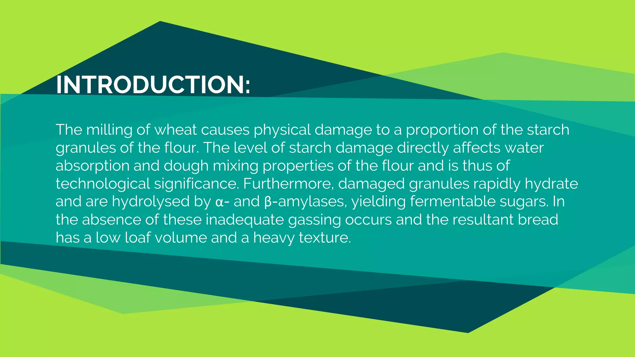 Determination of Starch Damage of Sample Flour | PPTX