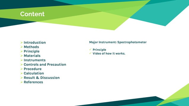 Determination of Starch Damage of Sample Flour | PPTX | Chemistry | Science