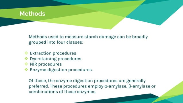 Determination of Starch Damage of Sample Flour | PPTX | Chemistry | Science