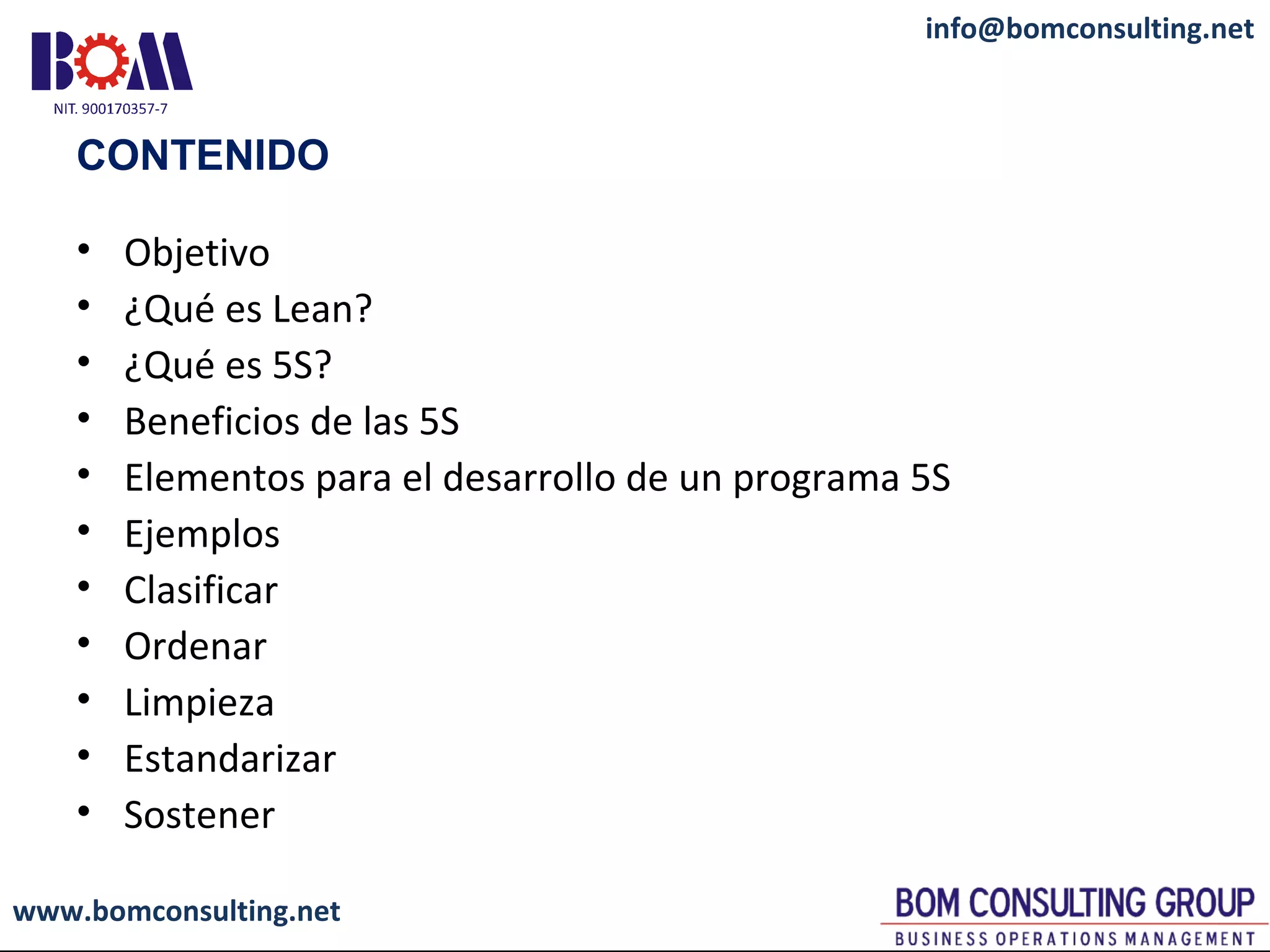 Las 5s | PPT