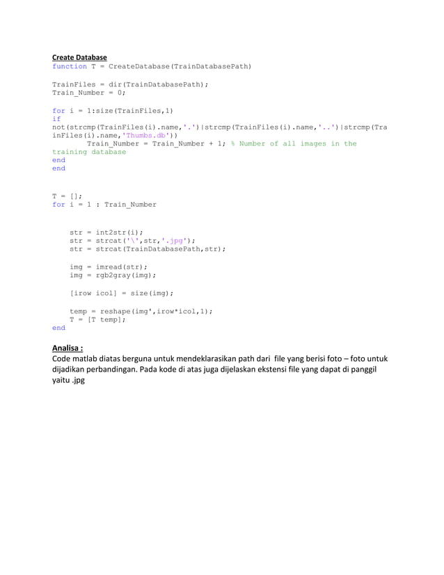 2011420135 pengenalan wajah | PDF