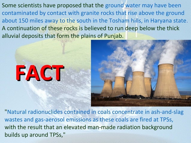 Radio active pollution | PPT