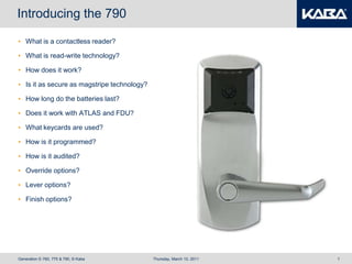2011 790 Presentation | PPTX