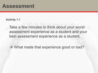 Strategy Sessions: Set up for success with formative assessments | PPTX