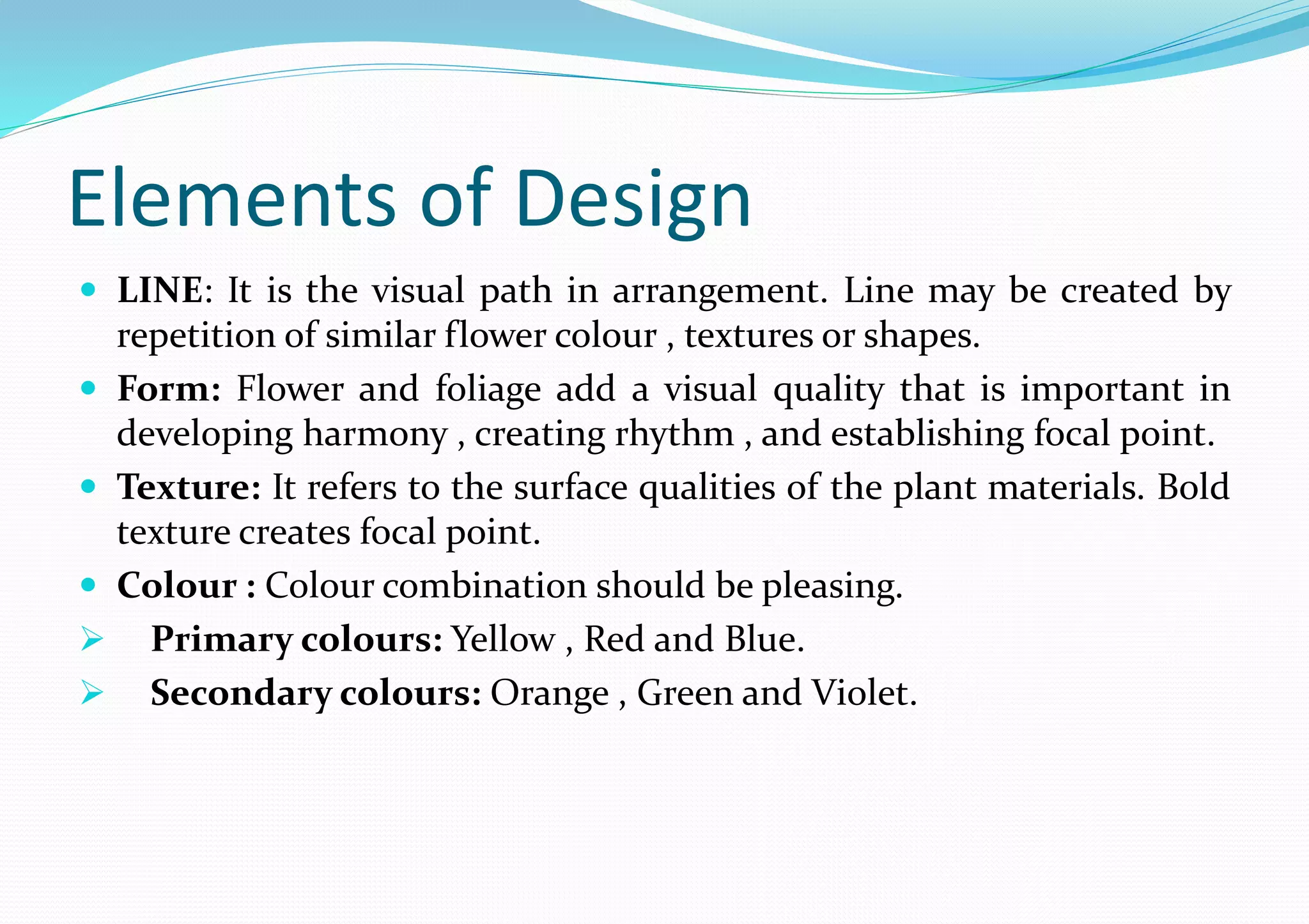 flower arrangement | PPTX