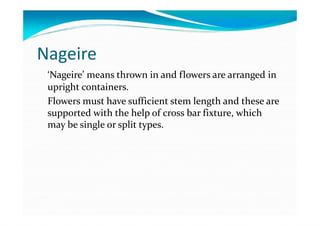 flower arrangement | PPTX