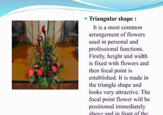flower arrangement | PPTX