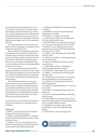 Achievements In Industrial Ozone Bleaching Ppi | PDF