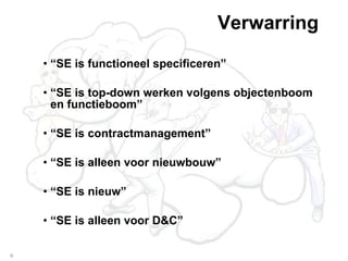 Systems Engineering dicht bij huis - Jasper Braakhuis - ADSE (namens ...