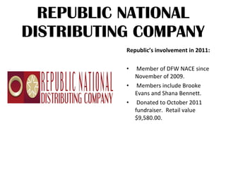 NACE 2011 award nominees | PPT