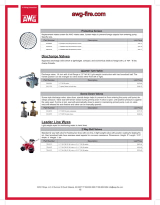2011 Awg Catalog | PDF