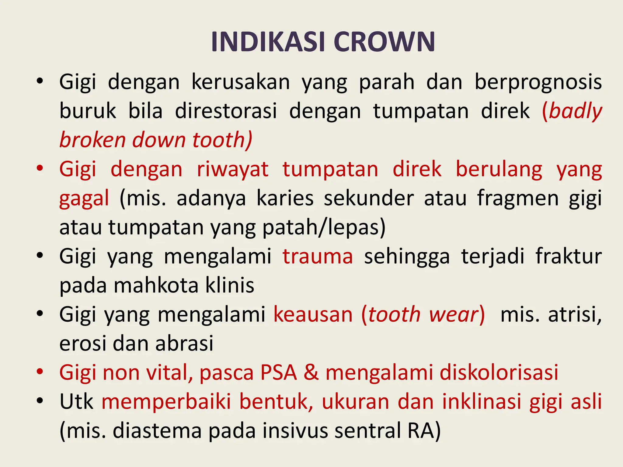 prinsip preparasi dalam pembuatan gigi tiruan jembatan | PDF