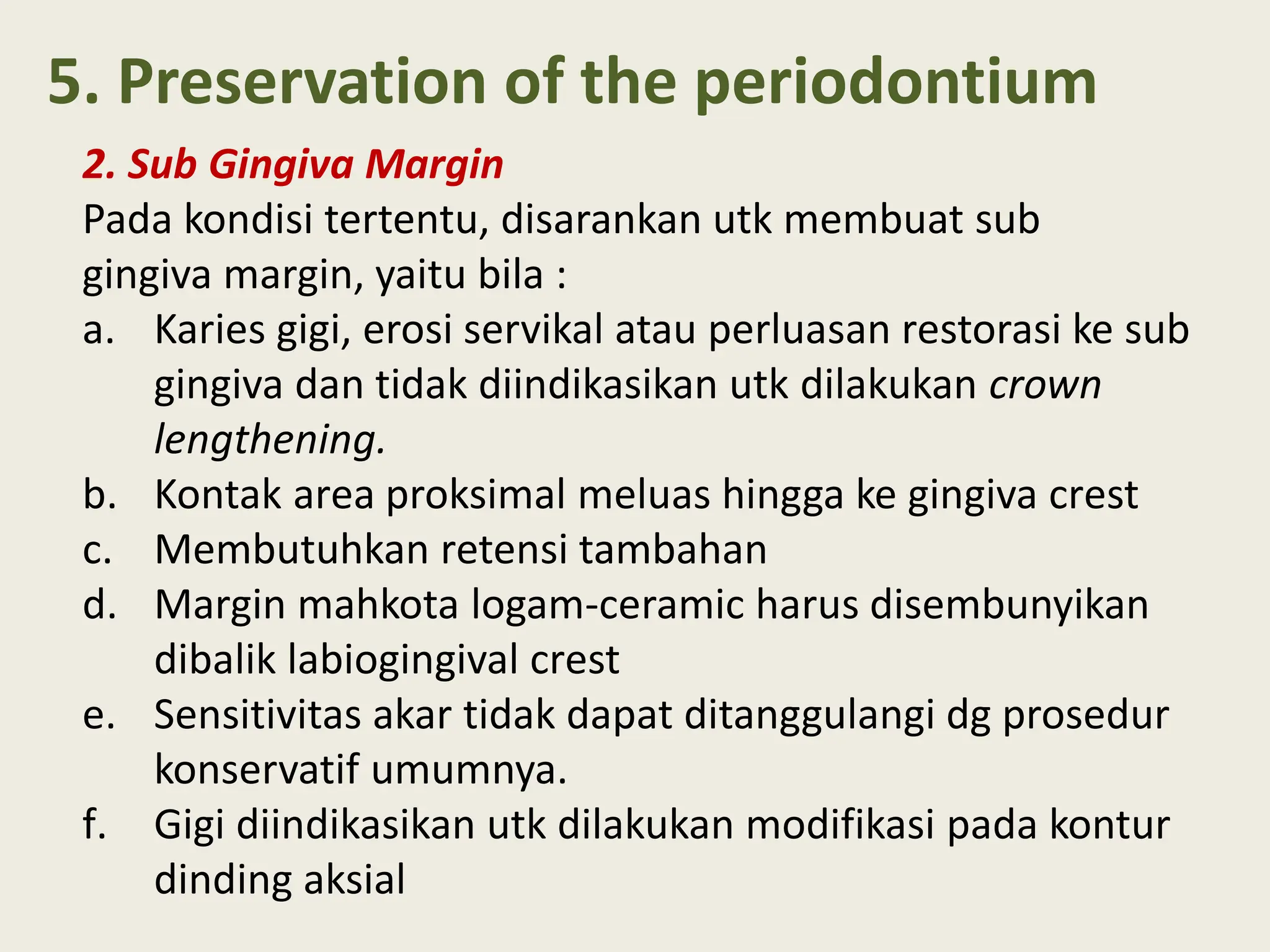 prinsip preparasi dalam pembuatan gigi tiruan jembatan | PDF