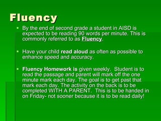 2nd Grade 2011 Back To School Night | PPT