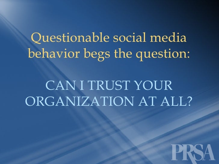 Social Media Ethics Letting The Prsa Code Of Ethics Guide Your Behav