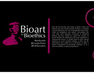 Bioart as Bioethics | PDF