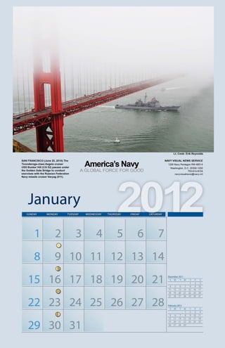 2011 Navy Calendar | PDF