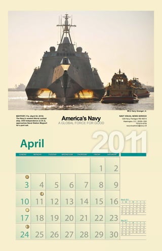 2011 Navy Calendar | PDF