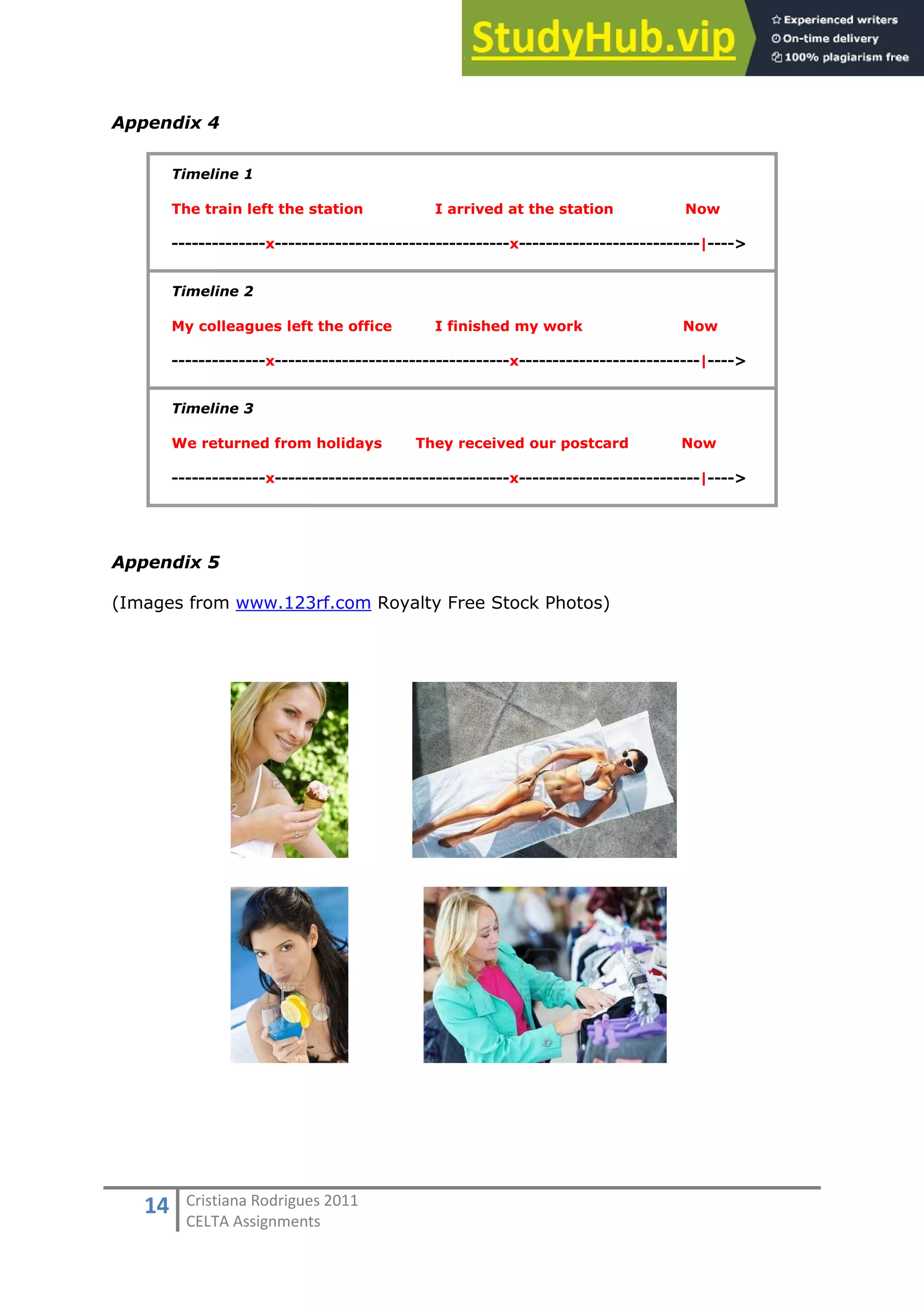 2011 Cambridge CELTA Assignments | PDF