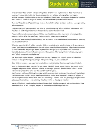 2011 Cambridge CELTA Assignments | PDF