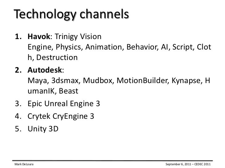 Игровой Движок Havok - intelligenceburden