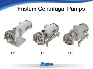 Fristam Centrifugal pumps | PPT