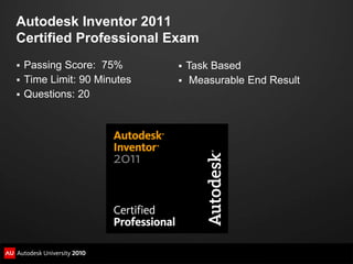 Get Autodesk Certified by Nancy Tremblay | PPSX | Educational ...